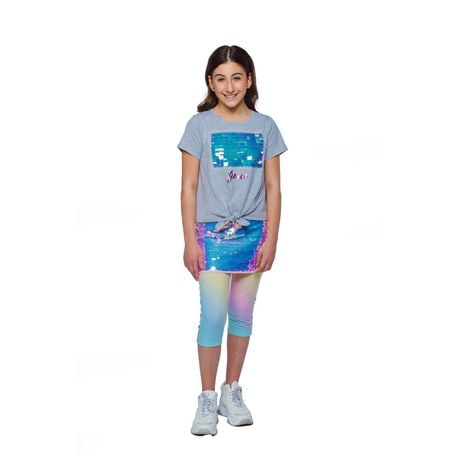 Click here for Girls Mini Pop Kids Sorbet Vibes Capris Pink Xs prices