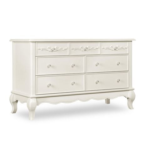 Click here for Evolur Aurora 7 Drawer Double Dresser  Model #833... prices