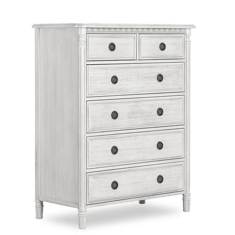 Click here for Evolur Julienne 6 Dressers Chest. Model #839 Antiq... prices