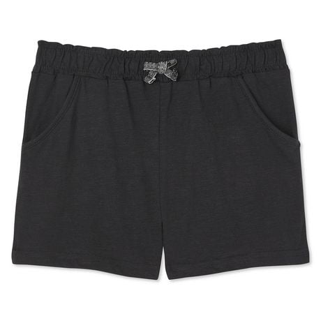 Click here for George Girls Slub Jersey Short Black Xs prices