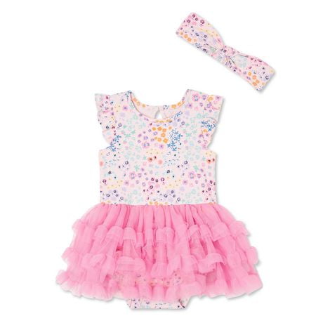 Click here for George Baby Girls Cupcake Dress And Headband 2-Pie... prices