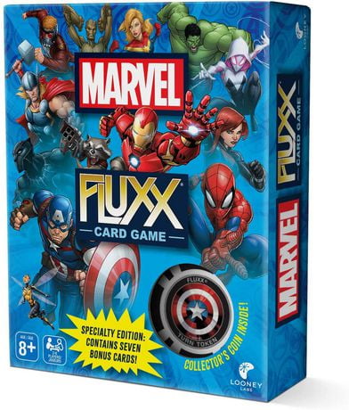 Click here for Looney Labs Marvel Fluxx - Specialty Edition Clear prices