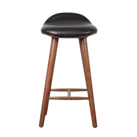 Heavenly Collection Walnut Counter Stool | Walmart Canada