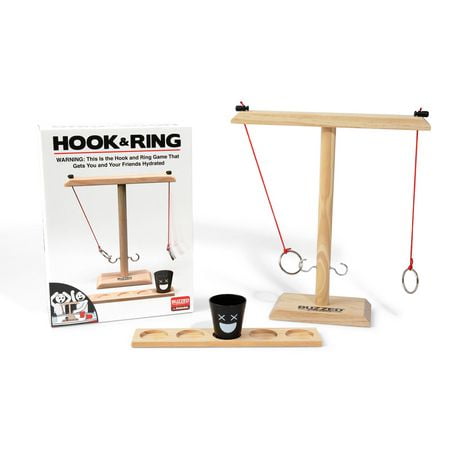 Buzzed Classics Hook and Ring Game, Ring Toss Game for Adults - Walmart.ca