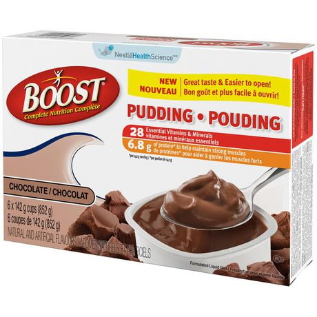 BOOST® Pudding Chocolate Formulated Liquid Diet | Walmart Canada
