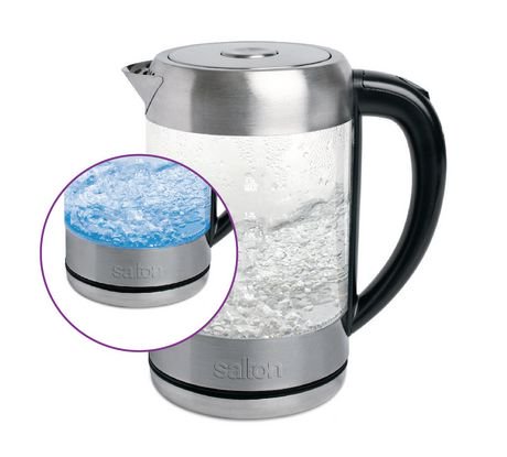 Salton 1.7 L/Q Electric Glass Kettle | Walmart Canada