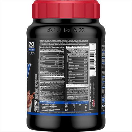 Allmax Allwhey Classic Whey Protein Chocolate Powder | Walmart Canada