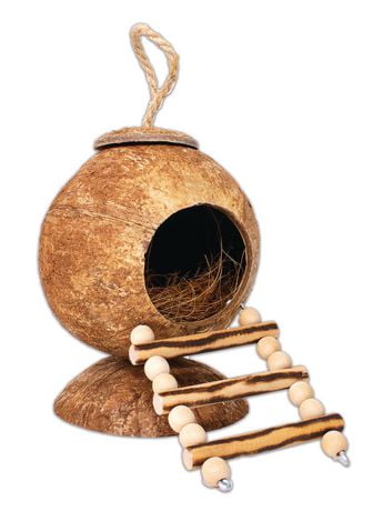 Click here for Penn-Plax  Coconut Hut Brown 5 Diameter prices