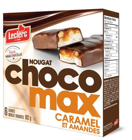 Chocomax Caramel & Almond Nougat bar | Walmart Canada