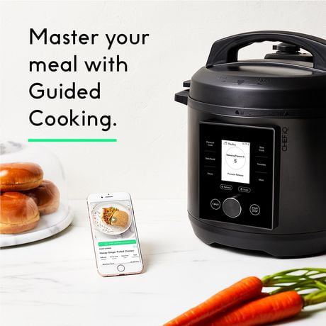 Chefman CHEFiQ 6 Quart Smart Pressure Cooker RJ40-6-WIFI | Walmart Canada
