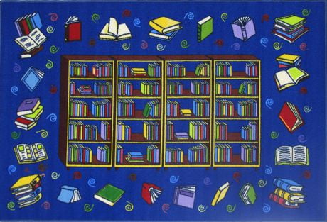 Click here for Fun Rugs Rectangle Multi-Colored Reading Time Nylo... prices