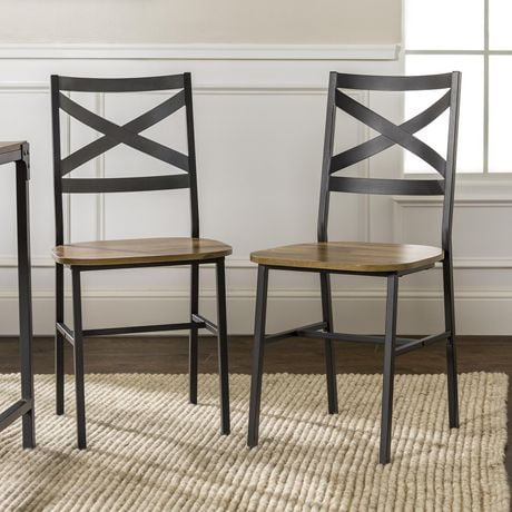 Click here for Manor Park Modern Industrial Farmhouse Dining Chai... prices