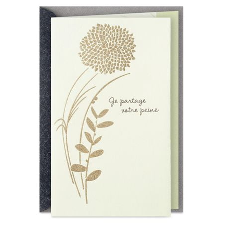 Hallmark Sympathy Card (Silver Flower) | Walmart Canada