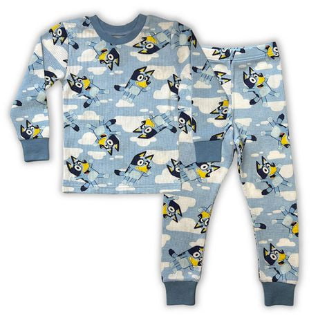 bluey Toddler boys pyjma set. This 2 piece pj set includes a long ...