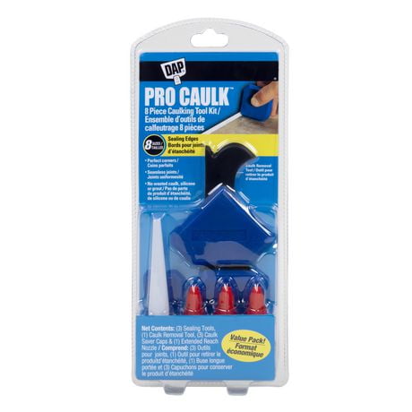 PRO Caulk 8 piece caulking tool | Walmart Canada