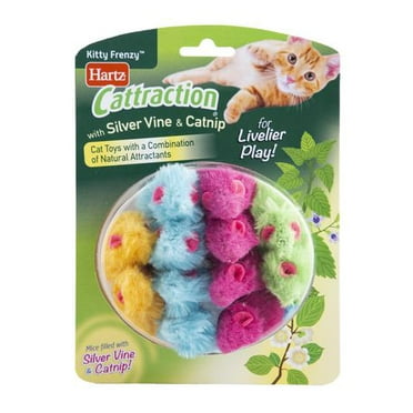 Hartz Just for Cats Mini Mice 5 Pack Cat Toy, Cat Nip Toy - Walmart.ca