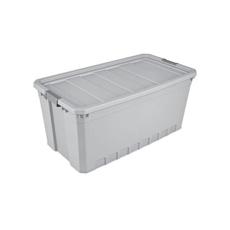Sterilite 189 L Stacker Tote Cement - Walmart.ca