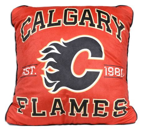 NHL Authentic Team Cushion- Calgary Flames | Walmart Canada