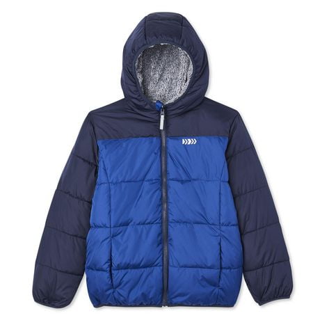 George Boys' Reversible Puffer Jacket - Walmart.ca