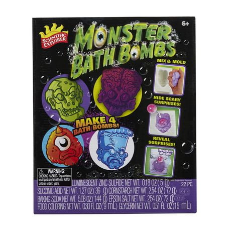 Alex Toys Scientific Explorer Monster Bath Bombs | Walmart Canada