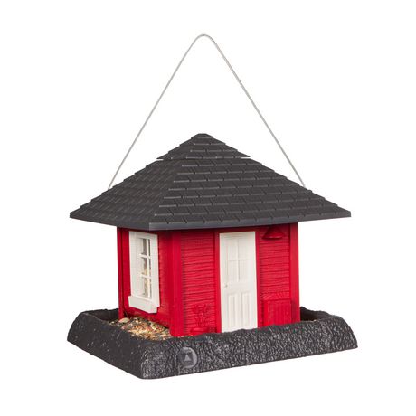 Click here for North States Garden House Birdfeeder Red prices
