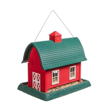 Click here for North States Large Barn Birdfeeder Red prices