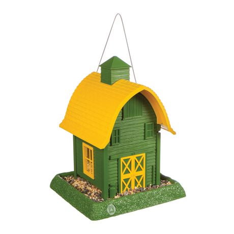 Click here for North States Barn Birdfeeder Green prices