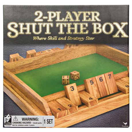 Cardinal Games Two-Player Shut The Box Strategy Game - Walmart.ca