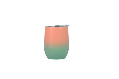 Home Trends STEMLESS WINE PINK GREEN OMBRE | Walmart Canada