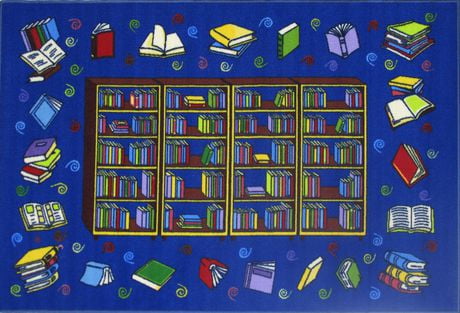 Click here for Fun Rugs Rectangle Multi-Colored Reading Time Nylo... prices