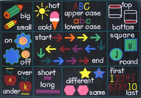 Click here for Fun Rugs Rectangle Multi-Colored Compare Nylon Kid... prices