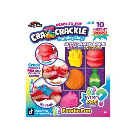 Cra-Z-Crackle, Ready To Pop Foodie Fun, Popping Clay - Walmart.ca