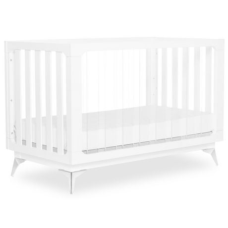 Click here for Evolur Acrylic Millennium 4-In-1 Convertible Crib... prices