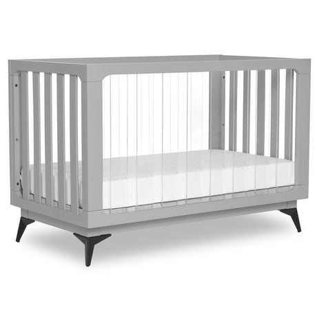 Click here for Evolur Acrylic Millennium 4-In-1 Convertible Crib... prices