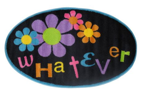 Click here for Fun Rugs Multi-Colored Whatever Kids Rug Black 30... prices