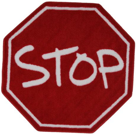 Click here for Fun Rugs Multi-Colored Stop Sign Kids Rug Red 3 Ft... prices