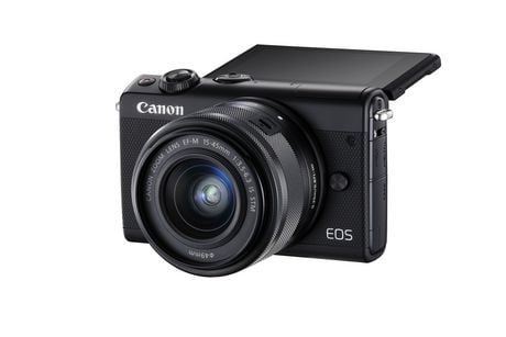Canon EOS M100 Mirrorless Camera & STM Kit Lens | Walmart Canada ...
