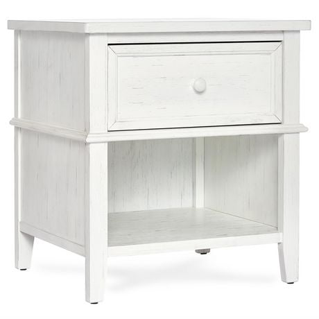 Click here for Evolur Universal Nightstand Weathered White prices