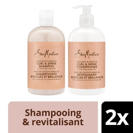 SheaMoisture Coconut & Hibiscus Shampoo & Conditioner To Cleanse ...