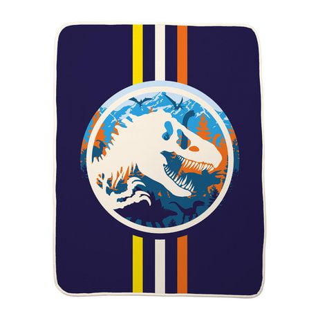 Jurassic "Rex Crest" Throw | Walmart Canada