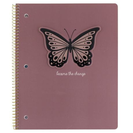 U Style Fly Away 1 Subject Notebook, 80 Sheets, College Rule, 6403 ...