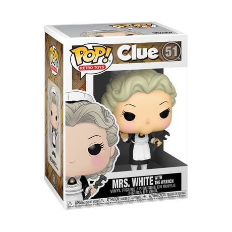 Click here for Funko Pop! Hasbro - Mrs. White With The Wrench Vin... prices
