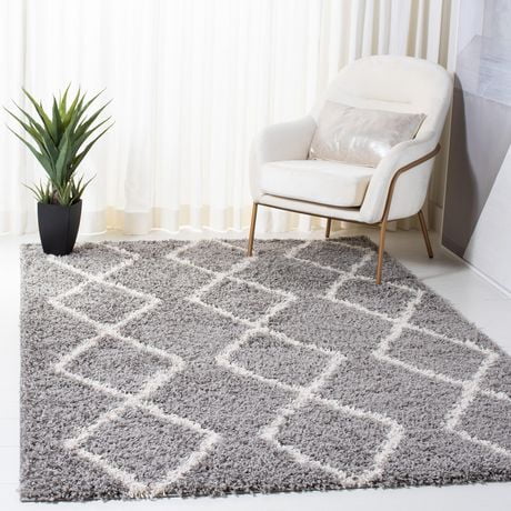 Click here for Safavieh Venus Nanda Geometric Shag Area Rug Grey... prices