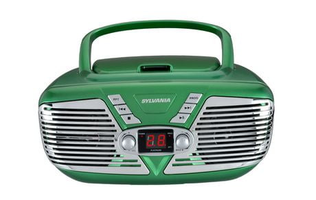 Click here for Sylvania Portable Retro Cd Boombox With Am/Fm Radi... prices