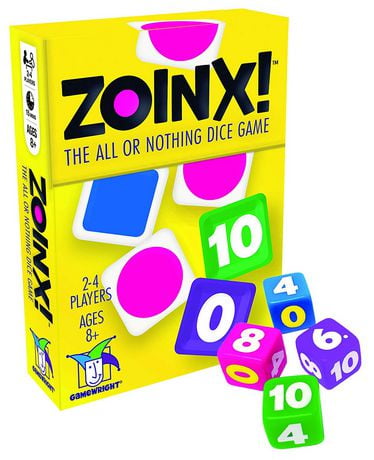 Click here for Gamewright Zoinx - The All Of Nothing Dice Game (E... prices