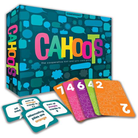 Click here for Gamewright Cahoots: The Cooperative Hint And Sync... prices