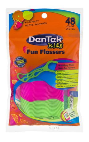 DenTek Kids Fun Flossers Wild Fruit - Walmart.ca