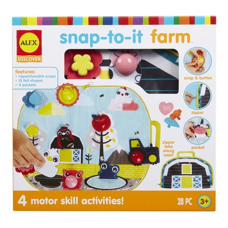 Click here for Alex Brands Alex Discover Snap-To-It-Farm White prices