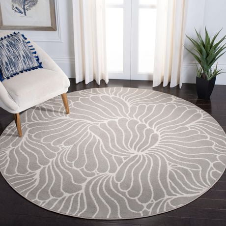 Click here for Safavieh Pyramind Katherina Floral Area Rug Grey /... prices