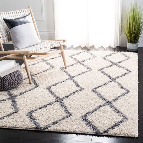 Click here for Safavieh Venus Nanda Geometric Shag Area Rug Ivory... prices